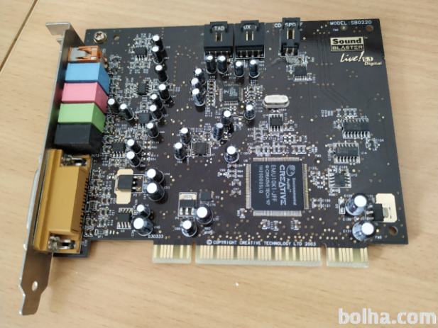 Creative Soundblaster Live! 5.1 Digital SB0220