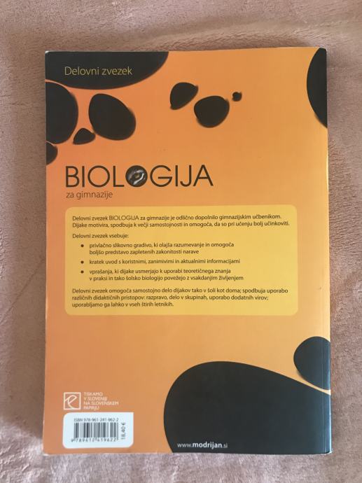 Biozone Biologija delovni zvezek za gimnazije
