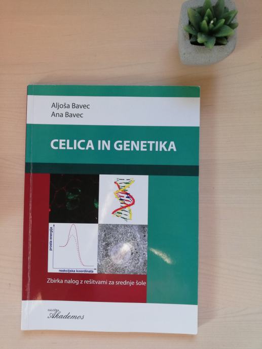 Celica in genetika, zbirka nalog z rešitvami za srednje šole