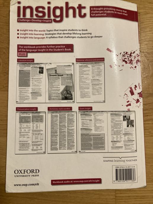 Delovni zvezek Oxford Insight Intermediate