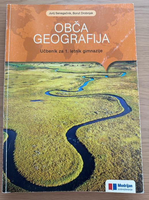 Obča geografija-učbenik za 1. letnik gimnazije