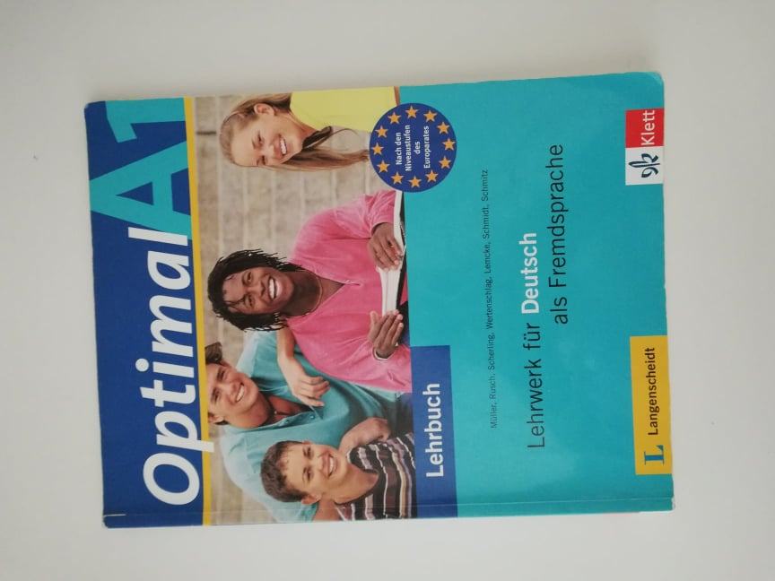 Prodam učbenike in delovne zvezke za nemščino Optimal