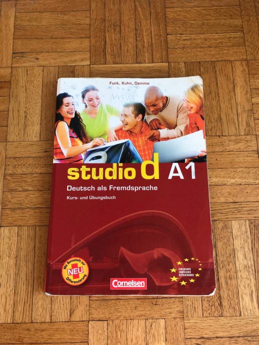 Studio D A1, učbenik in delovni zvezek z audio CD-jem