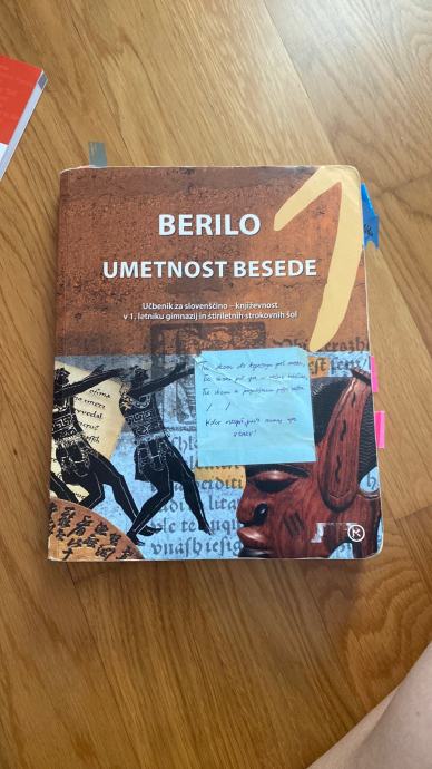 BERILO ZA 1.LETNIK GIMNAZIJE