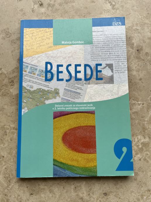 Učbenik BESEDE 1 in delovni zvezki BESEDE 1,2,3,4,5 za slovenski jezik