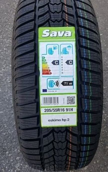 205 60 16 Zimske Sava Eskimo Hp2 Dot19 6 Mm