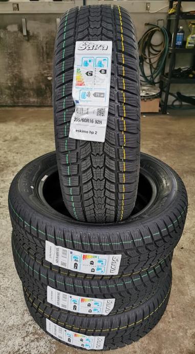 Nove zimske pnevmatike Sava Eskimo HP2 205/60/16