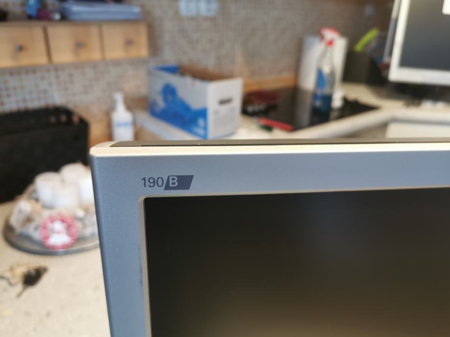 LCD PHILIPS 190B z vsemi kabli (220v+VGA) - 10 evrov