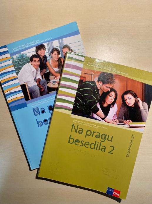 Delovni zvezek Na pragu besedila 2. In 3.