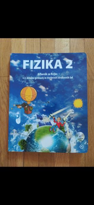 Fizika 2, Učbenik za fiziko, nov