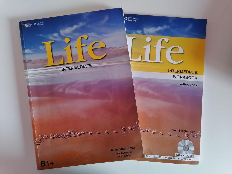LIFE INTERMEDIATE B1+ Students Book, Workbook - Stephenson
