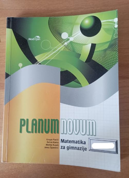 Planum novum, matematika za gimnazije 2. letnik