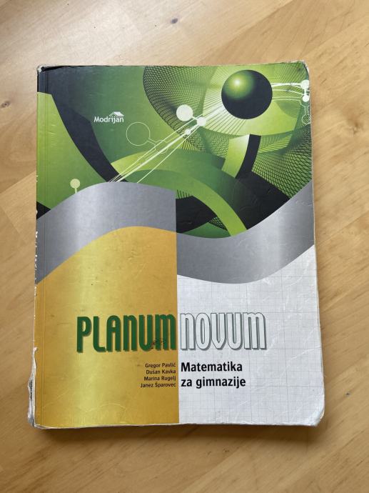 Planum Novum, matematika za gimnazije