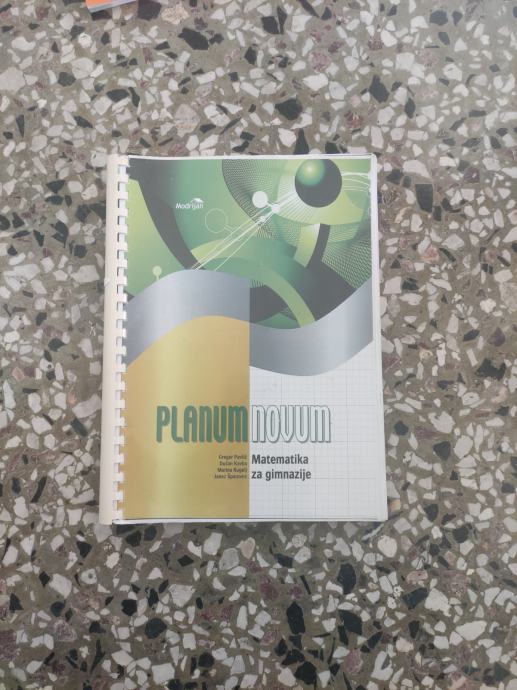 Planum Novum - učbenik za 2. letnik matematike