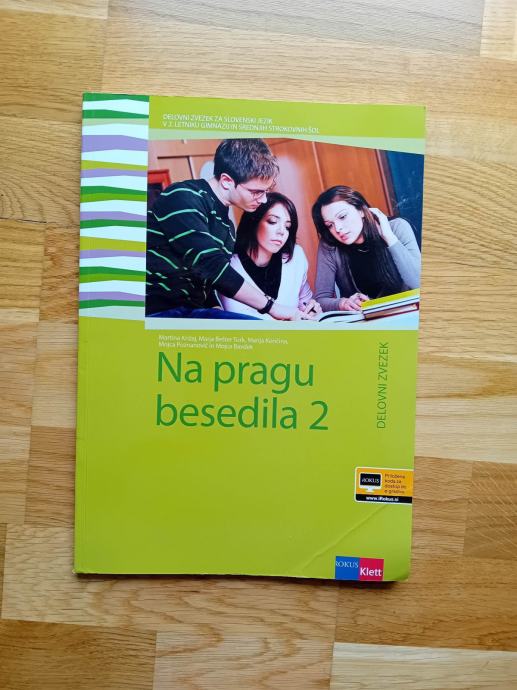 Na pragu besedila 2, delovni zvezek, 2018 - 3. izdaja, NEPOPISAN