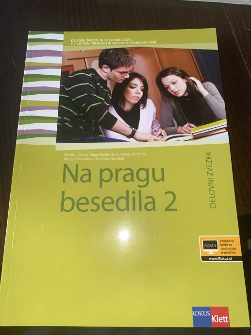 Na pragu besedila 2 (delovni zvezek)