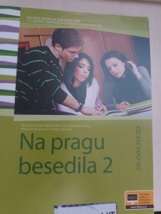 NA PRAGU BESEDILA 2 - delovni zvezek