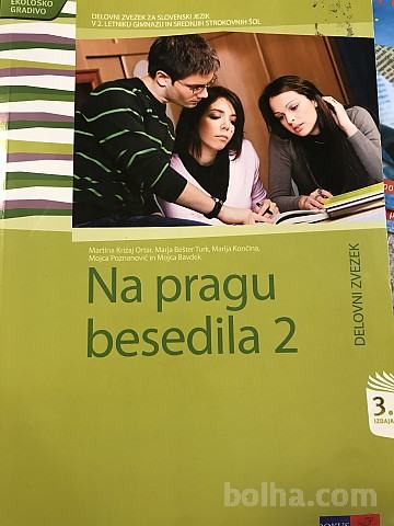 Na pragu besedila 2 - delovni zvezek z rešitvami