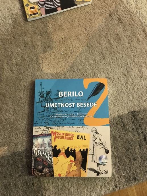 Prodam Berilo za 2.letnik gimnazije