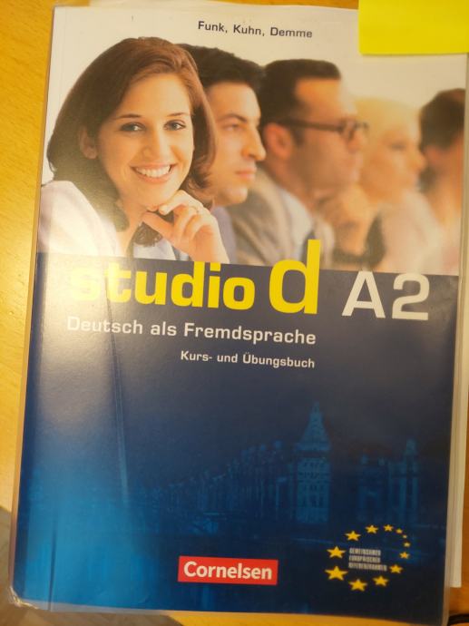 STUDIO D A2, UČBENIK ZA NEMŠČINO