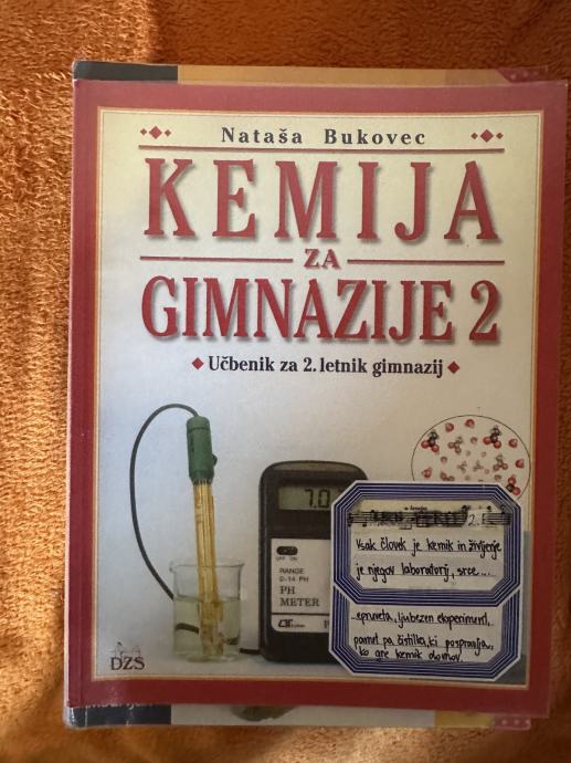 Učbenik Kemija za gimnazije za 2. letnik