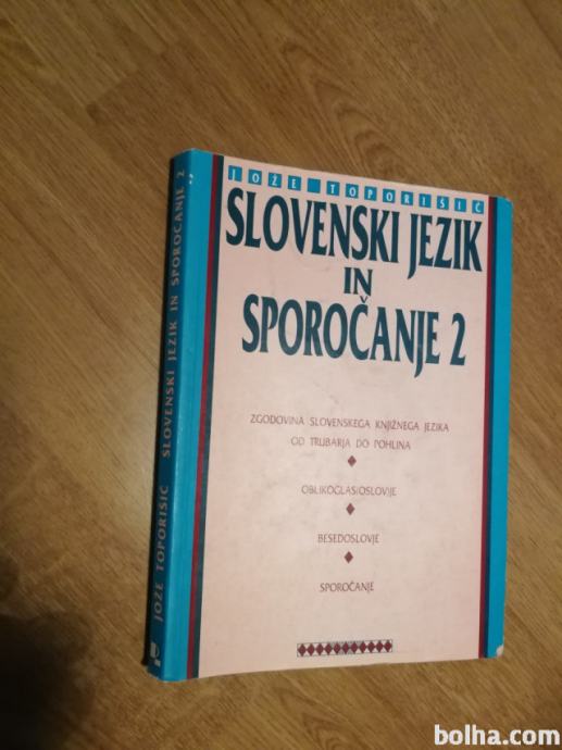 Slovenski jezik in sporočanje 2