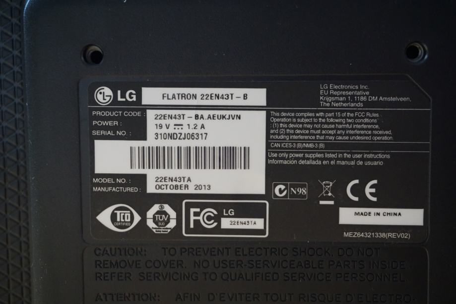 LG monitor 22EN43T-B
