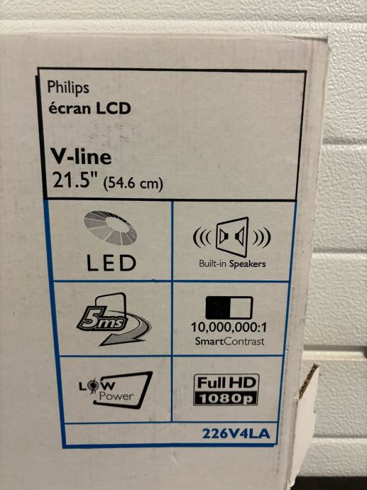 Philips Monitor v-line 21,5