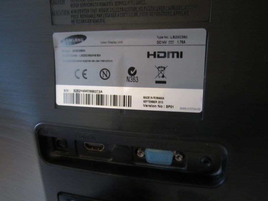 Samsung S23C350H Series Business Monitor