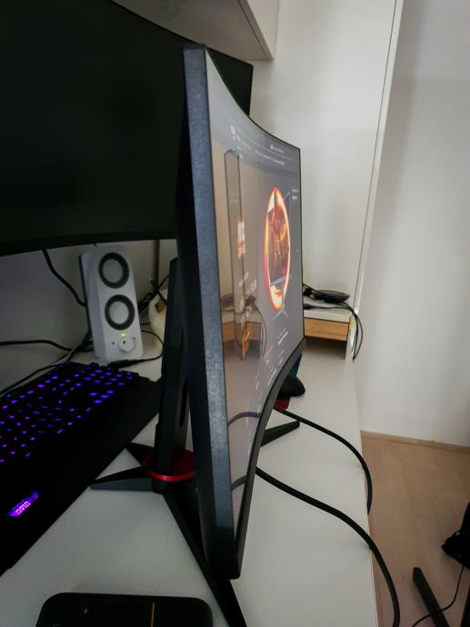 AOC C24G2AE/BK Full HD ukrivljen gaming monitor, 24 165Hz