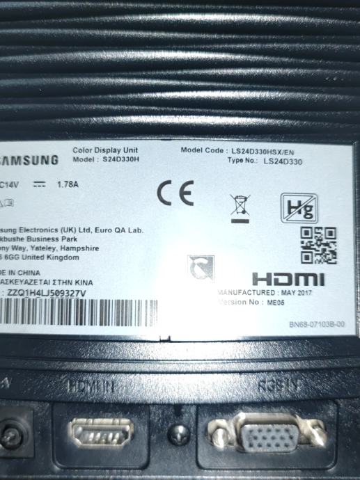 Samsung 24C330 monitor