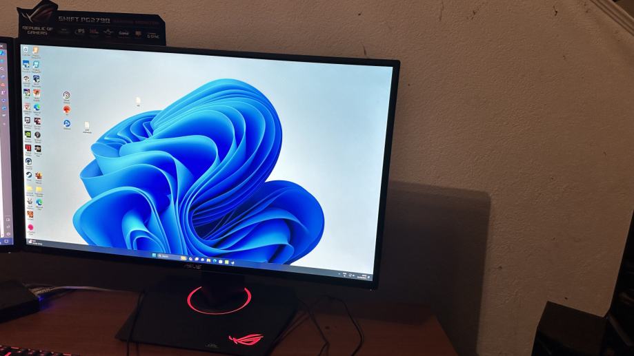 ASUS ROG SWIFT PG279Q Gaming Monitor IPS 165Hz G-SYNC 2K