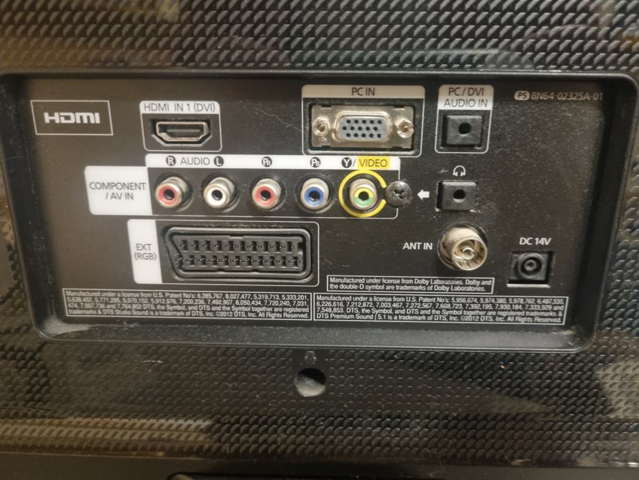 Samsung TV Monitor LED LCD 27 T27C350EW