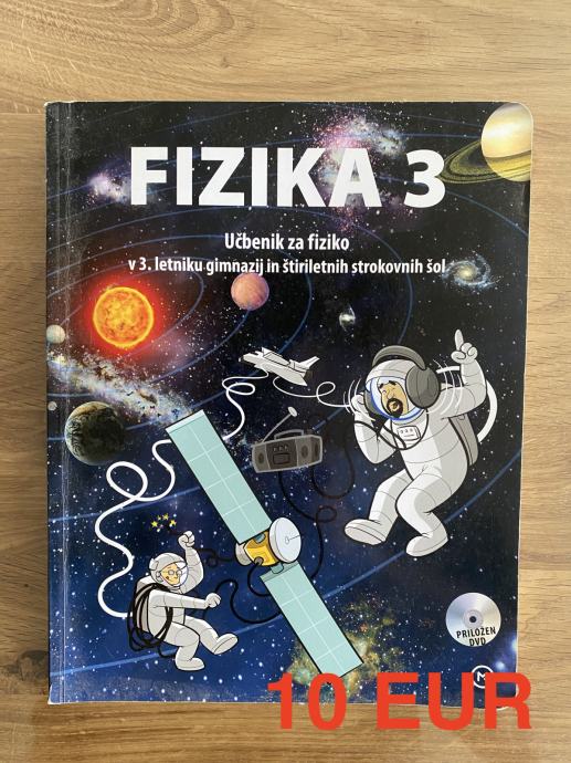 Učbenik Fizika 3 - gimnazija, srednja šola