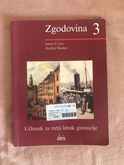 Učbenik Zgodovina 3