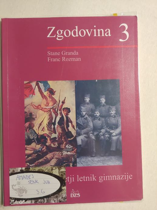 Učbenik Zgodovina 3