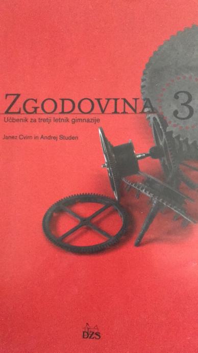 ZGODOVINA 3 - učbenik za tretji letnik gimnazije