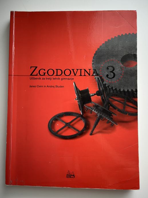 ZGODOVINA 3, učbenik za tretji letnik gimnazije