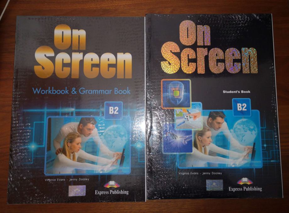 ON SCREEN B2 student’s book, workbook