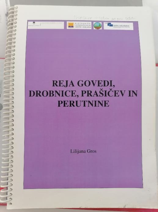 Reja govedi, drobnice, prašičev in perutnine
