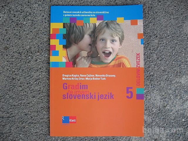 GRADIM SLOVENSKI JEZIK 5 DELOVNI ZVEZEK