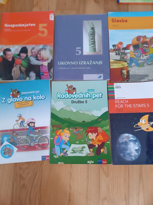 KOMPLET ZA 5 RAZRED UČBENIKI