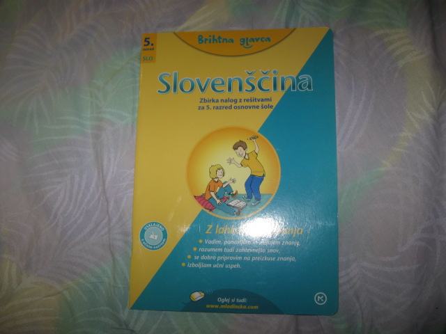 brihtna glavca: slovenščina za 5.razred, NOVO