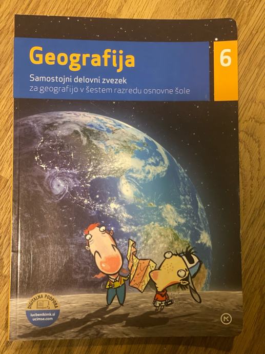 Geografija 6, samostojni delovni zvezek za geografijo v 6 razredu