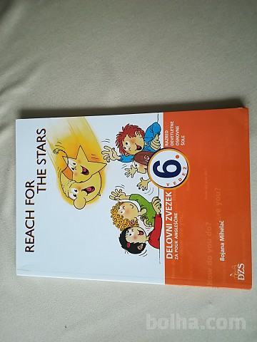 REACH FOR THE STARS 6 DELOVNI ZVEZEK