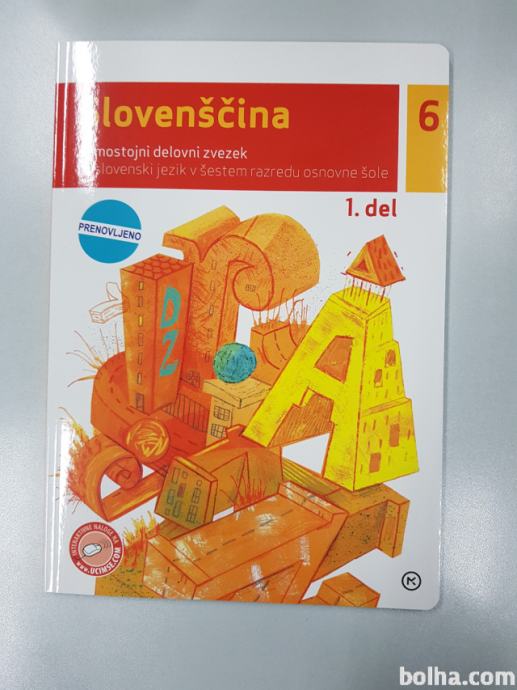 Slovenščina 6 Samostojni delovni zvezek 1. in 2. del