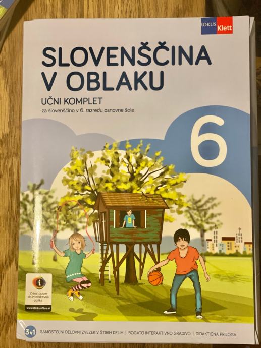 Slovenščina v oblaku 6 in igrišče zgodb, samostojni delovni zvezki