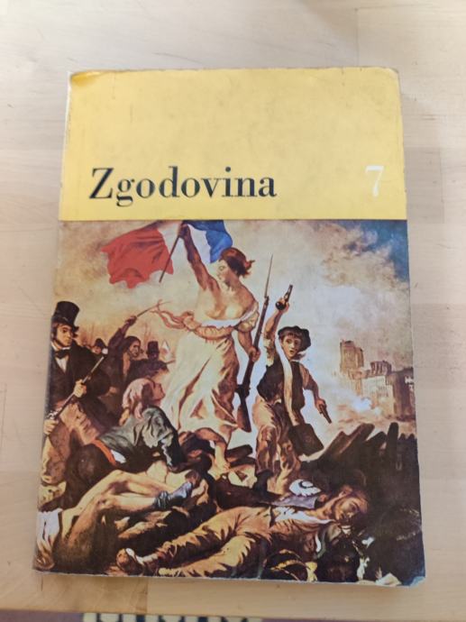 Starejši učbenik Zgodovina 7. Vasilij Melik, Ferdo Gestrin 1977