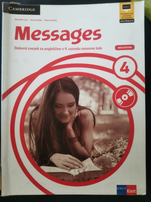 Messages 4 new edition, delovni zvezek