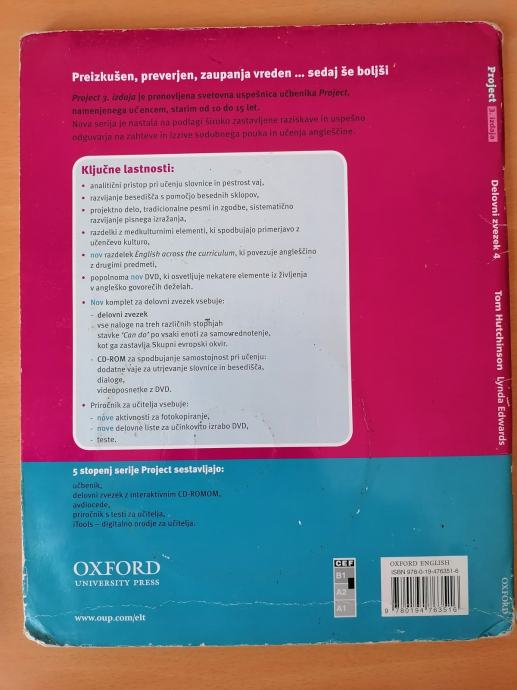 Project 4 delovni zvezek